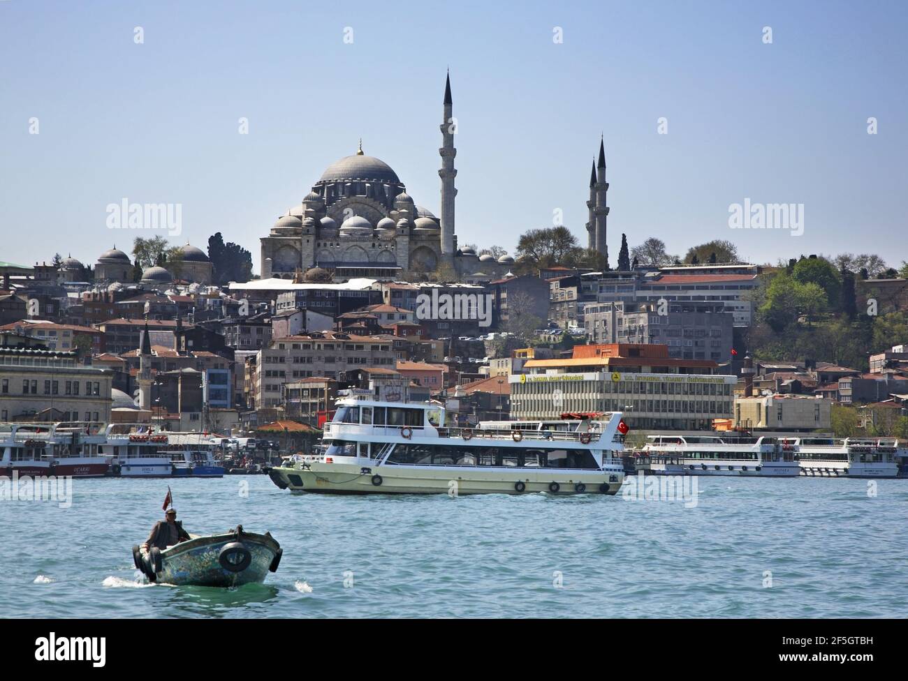 Golden Horn in Istanbul. Turkey Stock Photo - Alamy