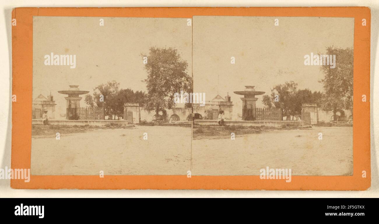 Paseo Bucareli. Julio Michaud (French, active Mexico City, Mexico 1860s ...