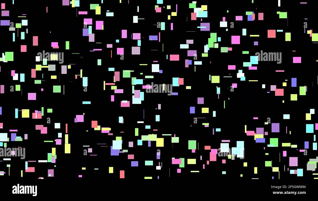 Black surface background with colorful rectangles for wallpaper Stock ...