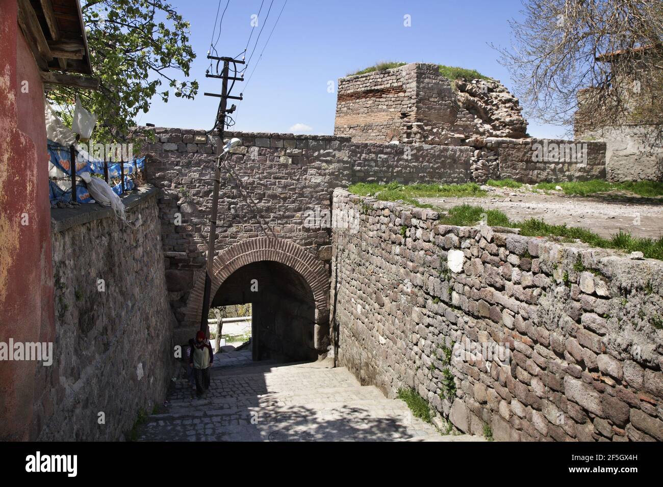 Ankara castle walls hi-res stock photography and images - Alamy