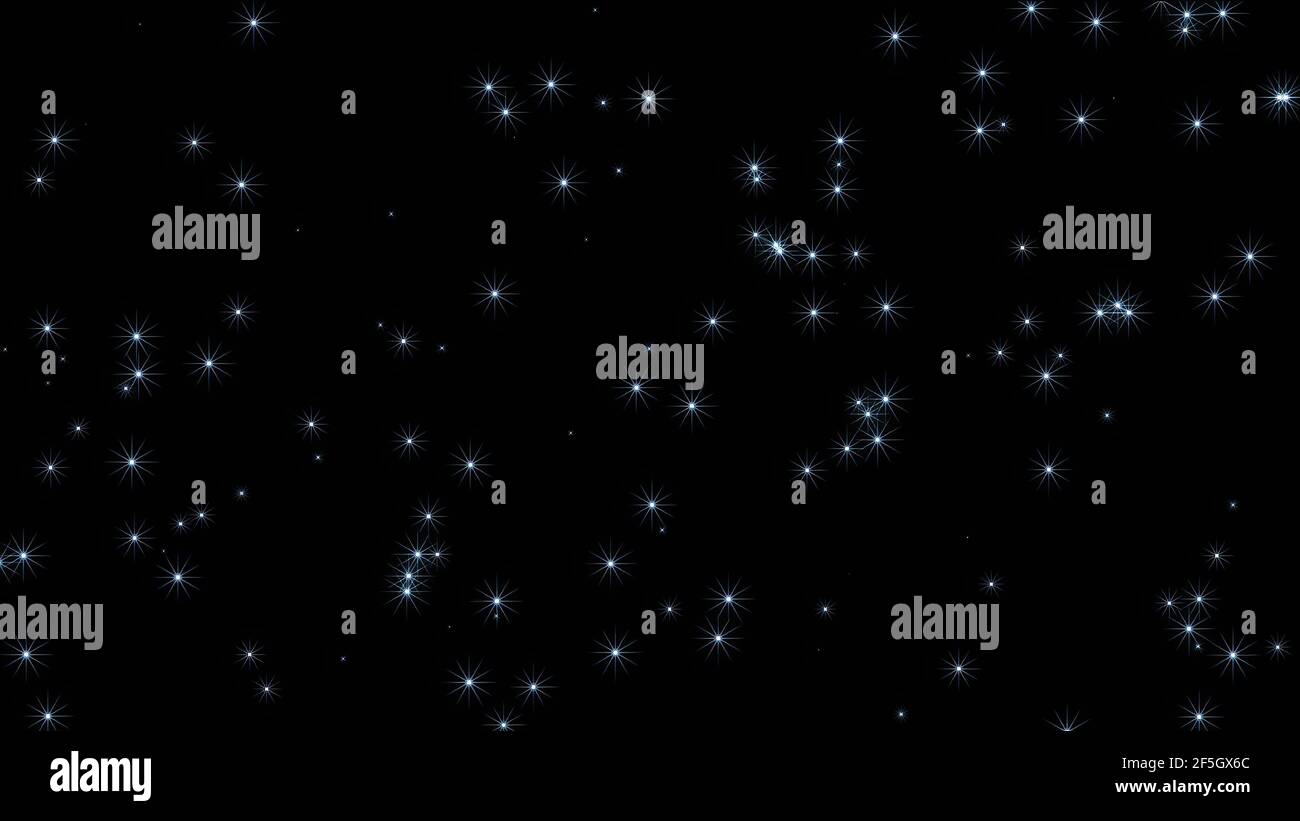 Black surface background with sparkly stars for wallpaper Stock Photo ...