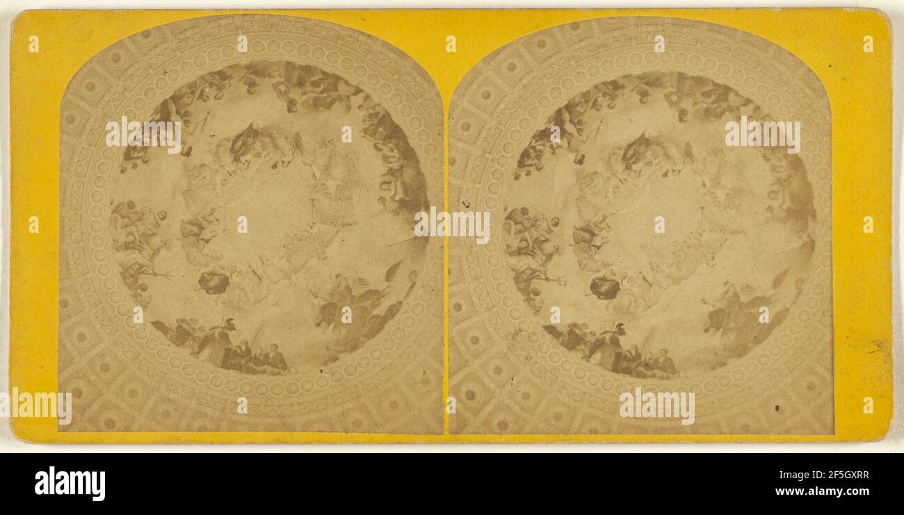 Brumidi's Allegorical Painting in the Dome of the U.S. Capitol ...