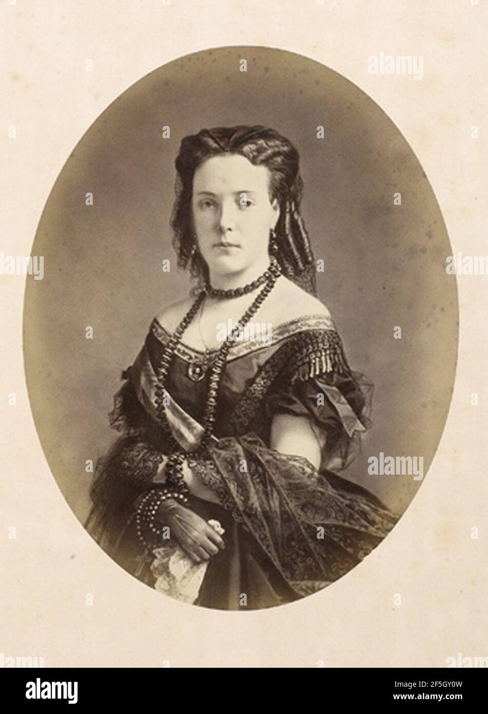 Queen Maria Henriette of the Belgians (1836-1902 Stock Photo - Alamy
