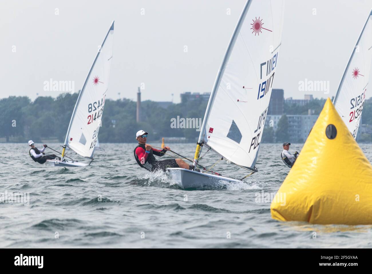 ILCA Laser Radial Youth World Championships 2019 Stock Photo - Alamy