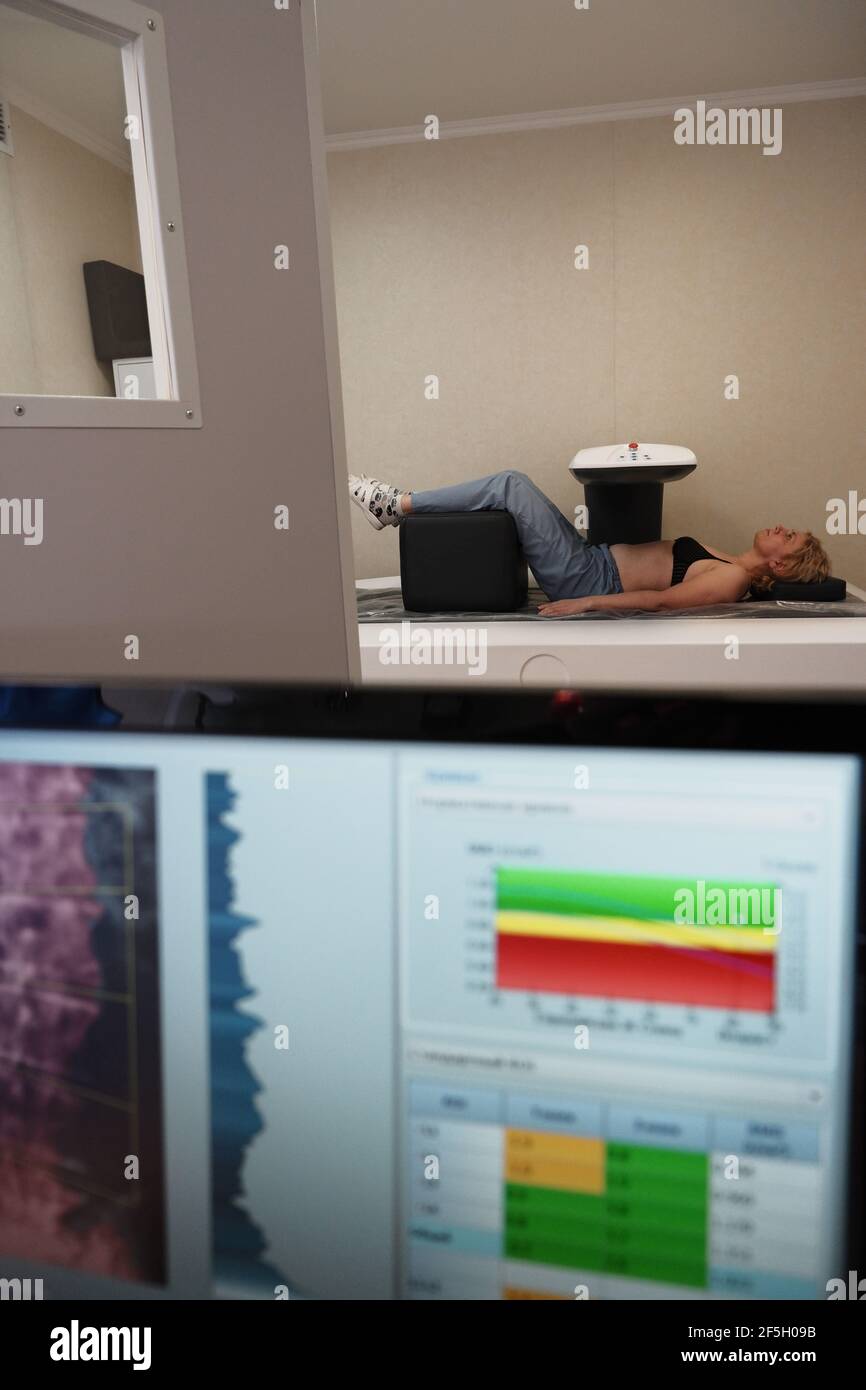 Investigation of the density of human bones using an osteodensitometry ...