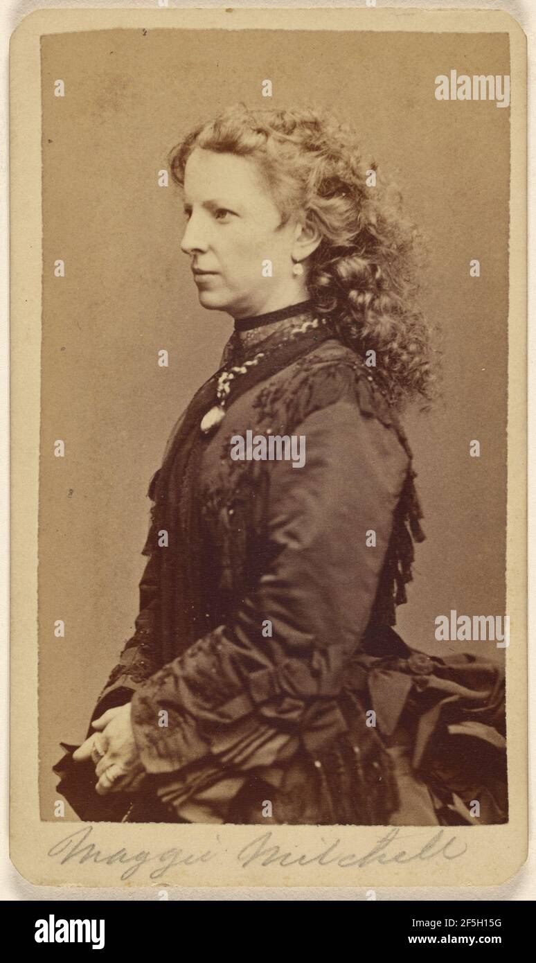 Maggie Mitchell. George Kendall Warren (American, 1834 - 1884 Stock ...