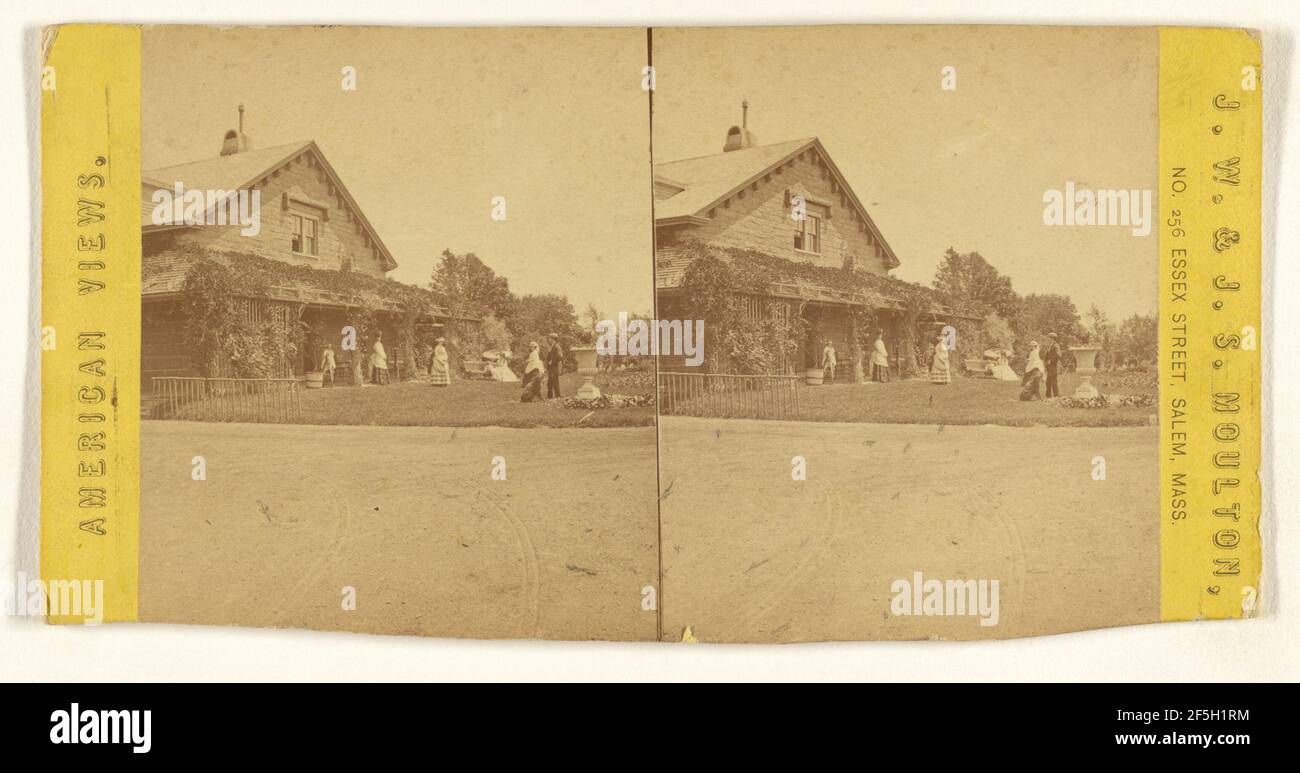 Tudor Cottage, Nahant. Mass.. Joshua W. Moulton & John S. Moulton Stock ...