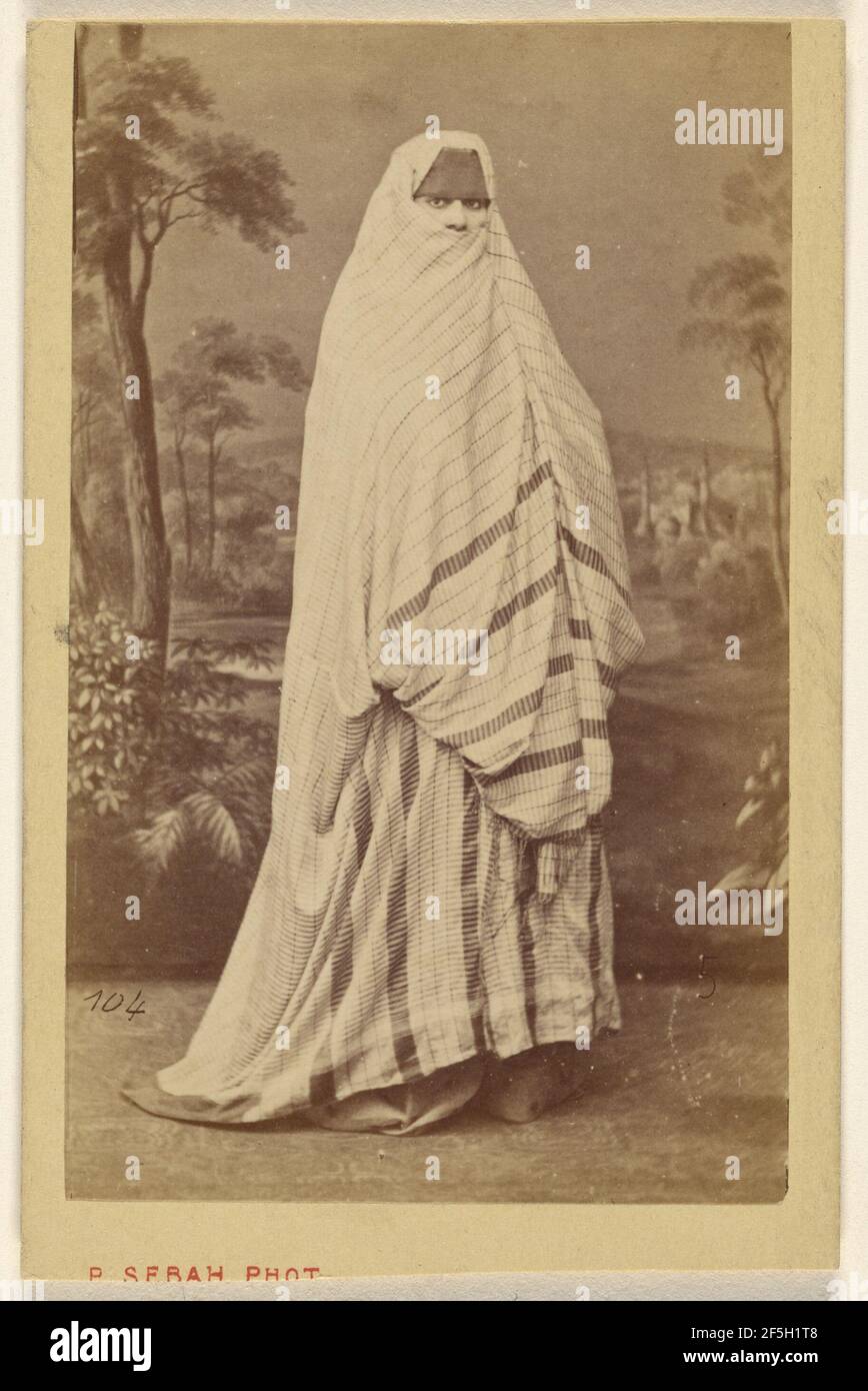 Circassian Woman. Jean Pascal Sébah (Turkish, 1872 - 1947 Stock Photo ...
