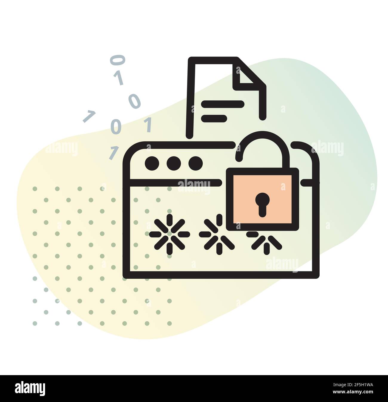 Computer System Fraud - Phishing - Account Access - stock Icon as EPS ...