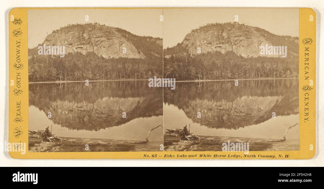 Echo Lake and White Horse Ledge, North Conway, N.H.. Nathan W. Pease ...