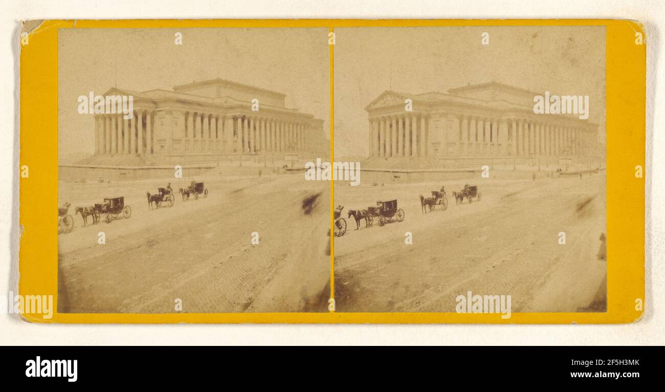 St. George's Hall, Liverpool.. Henry Sampson (British, active Southport ...