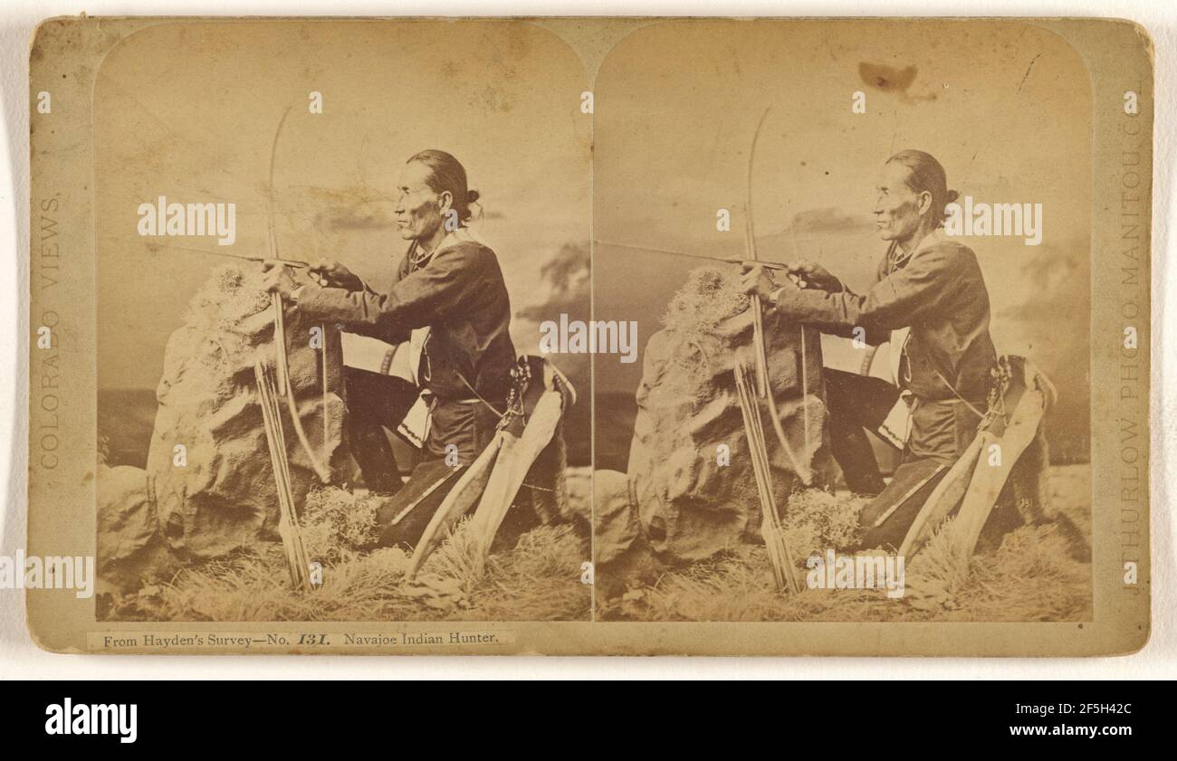 From Hayden's Survey. Navajoe Indian Hunter.. James T. Thurlow ...