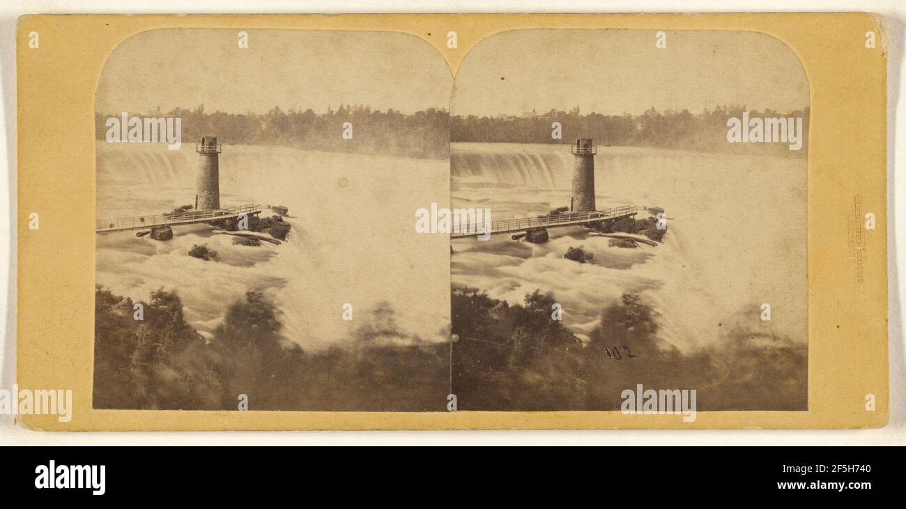 Terrapin Tower, Niagara Falls. Deloss Barnum (American, 1825 - 1873 ...
