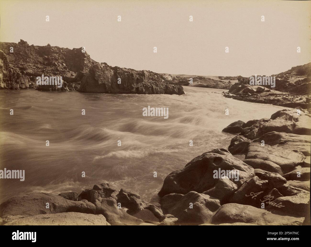 The Rapid of the First Cataract / Le Rapide de la Premiere Cataracte ...