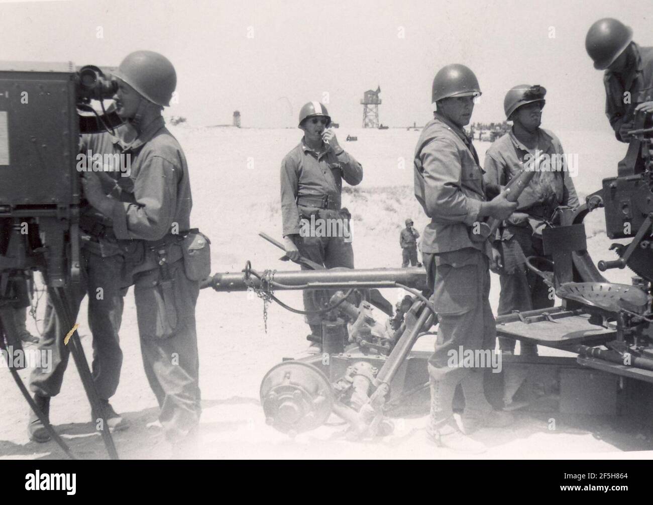 Ready on the firing line Stock Photo - Alamy