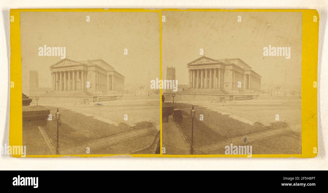 St. George's Hall, Liverpool.. Henry Sampson (British, active Southport ...