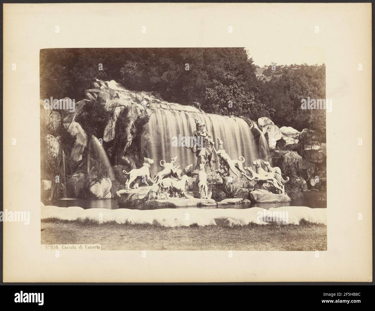 Cascata di Caserta. Sommer & Behles (Italian, founded 1867, dissolved ...