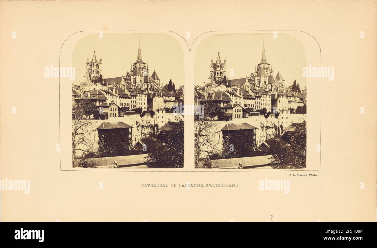 Cathedral of Lausanne, Switzerland. Joseph Lawson Sisson, Jr. (British ...