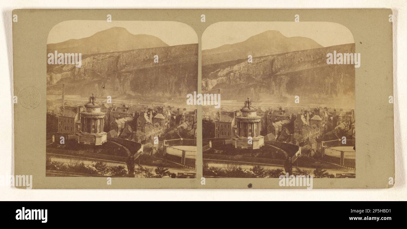 Burns' Monument. James Macgill (Scottish, active Edinburgh, Scotland ...