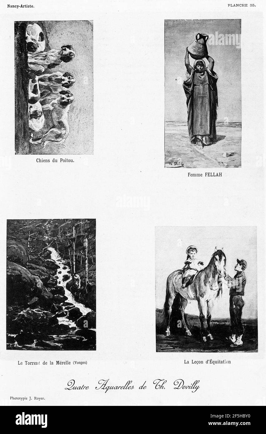 Aquarelles Cut Out Stock Images & Pictures - Alamy