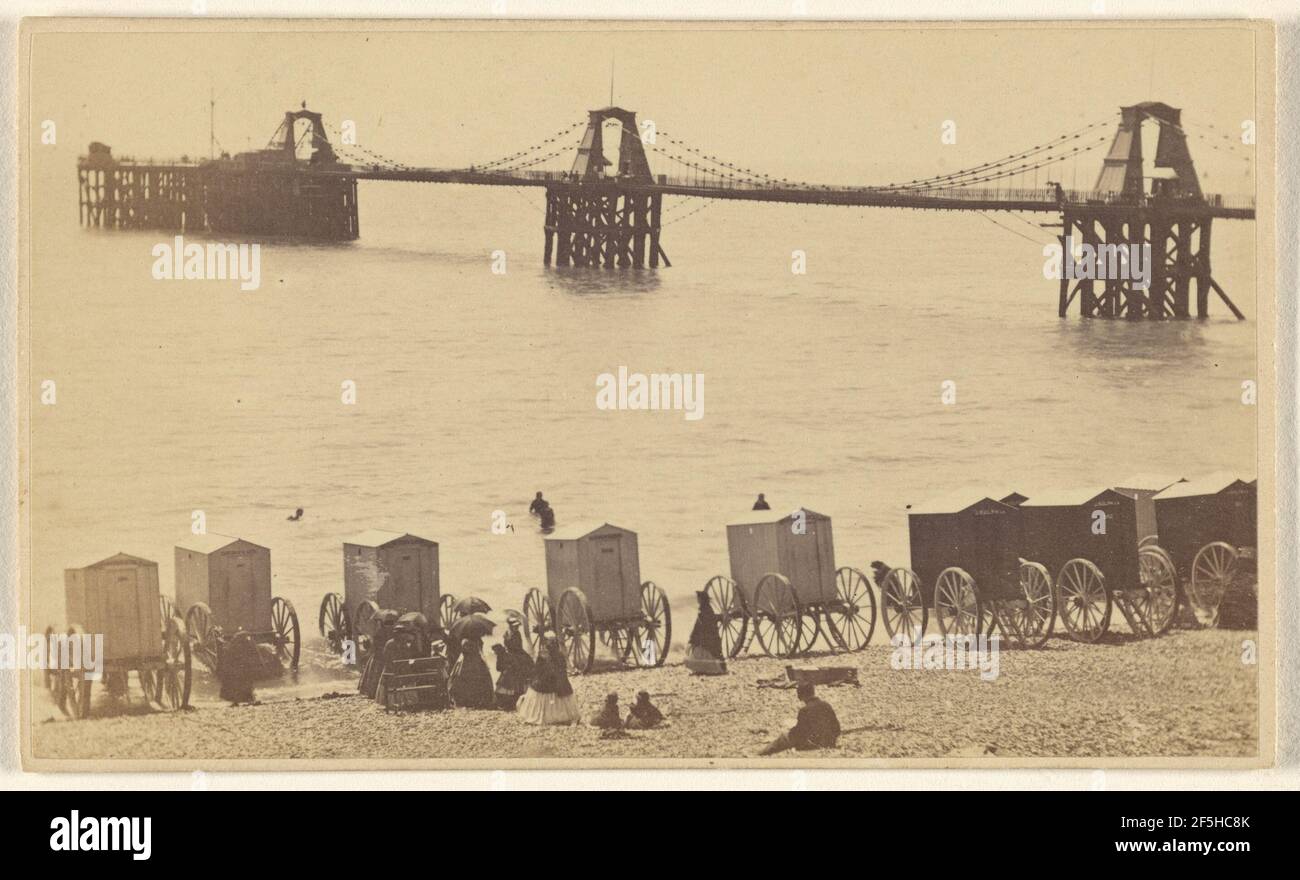 Gte Chain Bridge Brighton 1050 feet long. - (---illeg.). William H ...