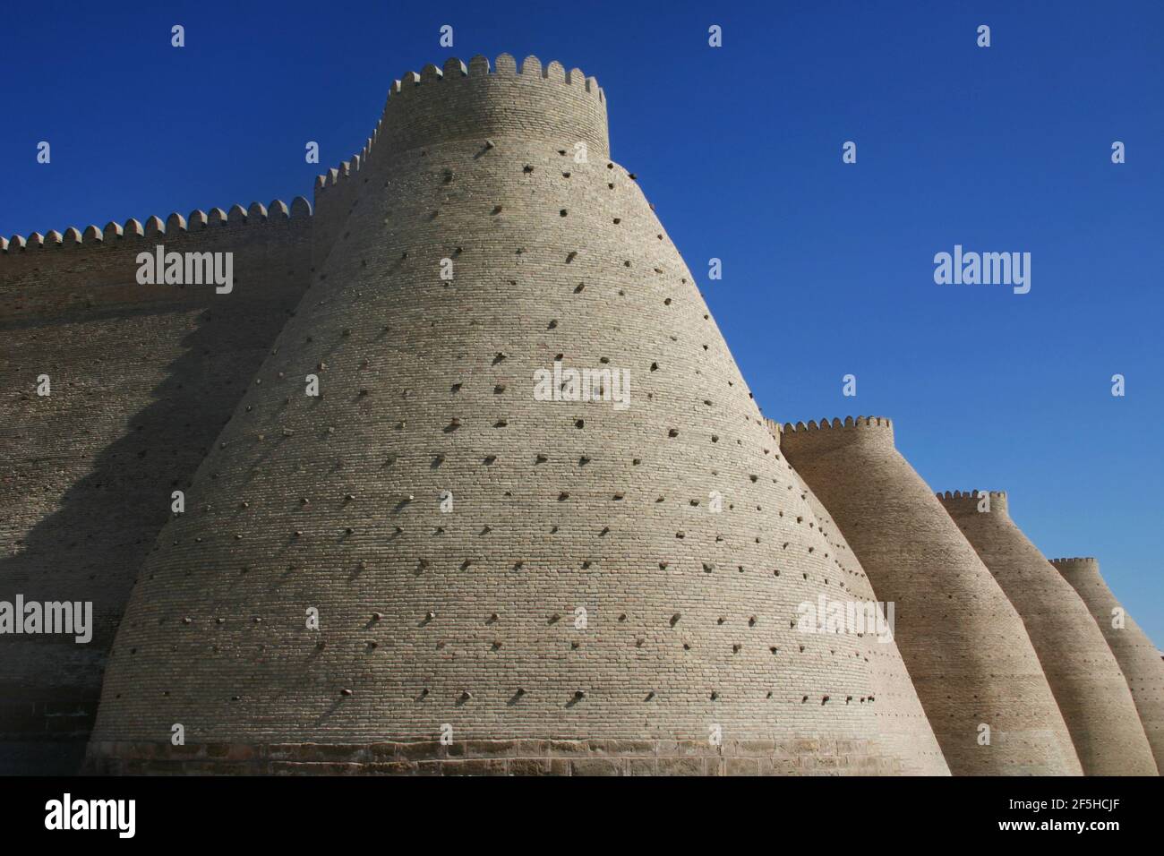 Ark of Bukhara fortress, Uzbekistan, built around 500 AD Stock Photo ...