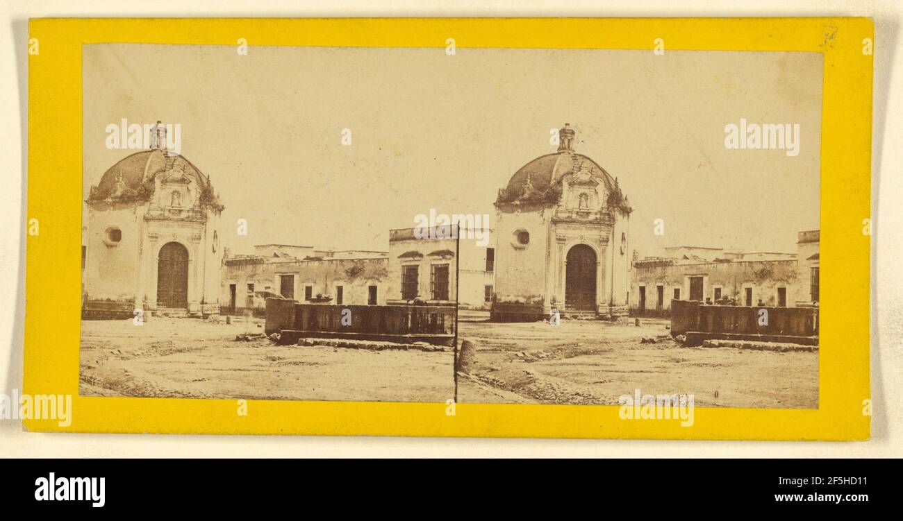 Plazuela de le Concepcion. Julio Michaud (French, active Mexico City ...