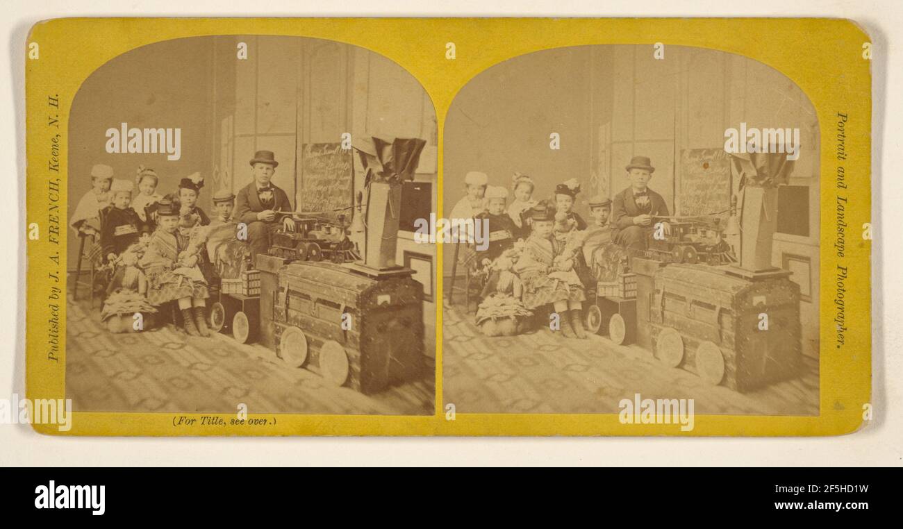 The largest Boy in the picture on this card is Warren Taft. Cousin of ...