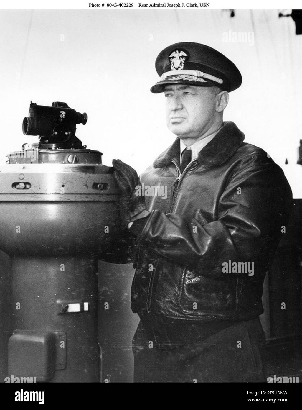 Rear Admiral Joseph J Clark Stock Photo - Alamy