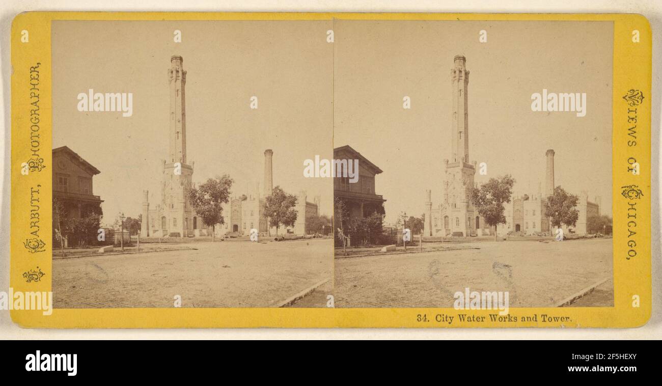 City of chicago 1800s hi-res stock photography and images - Alamy