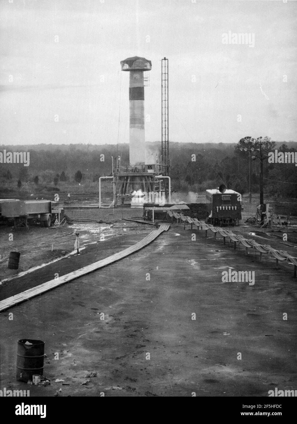 Redstone missile Black and White Stock Photos & Images - Alamy