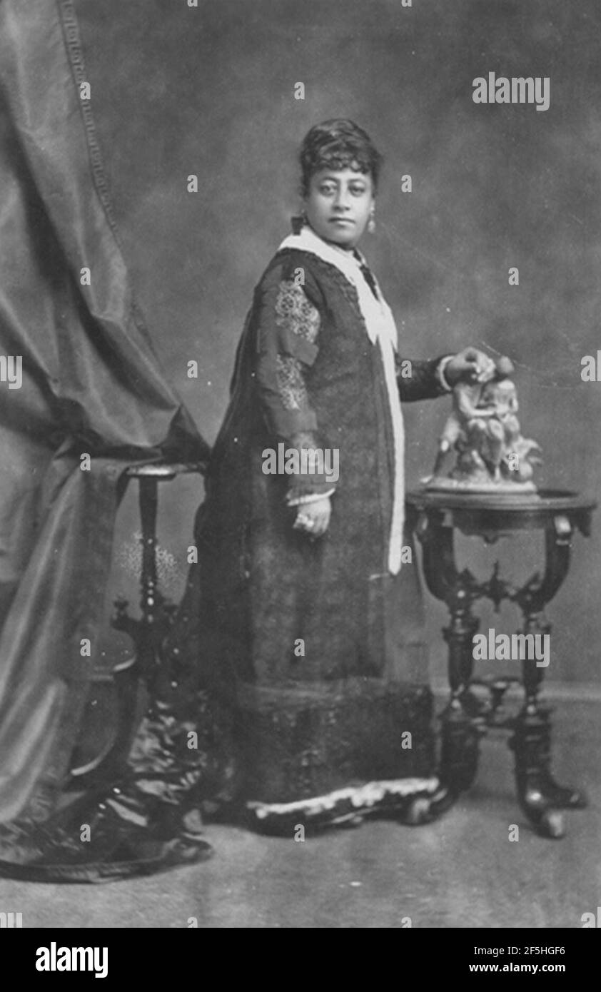 Queen Emma of Hawaii Stock Photo - Alamy