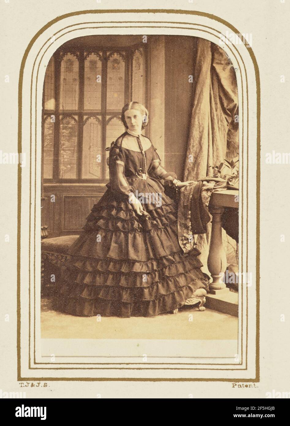 Lady Palk. Camille Silvy (French, 1834 - 1910 Stock Photo - Alamy