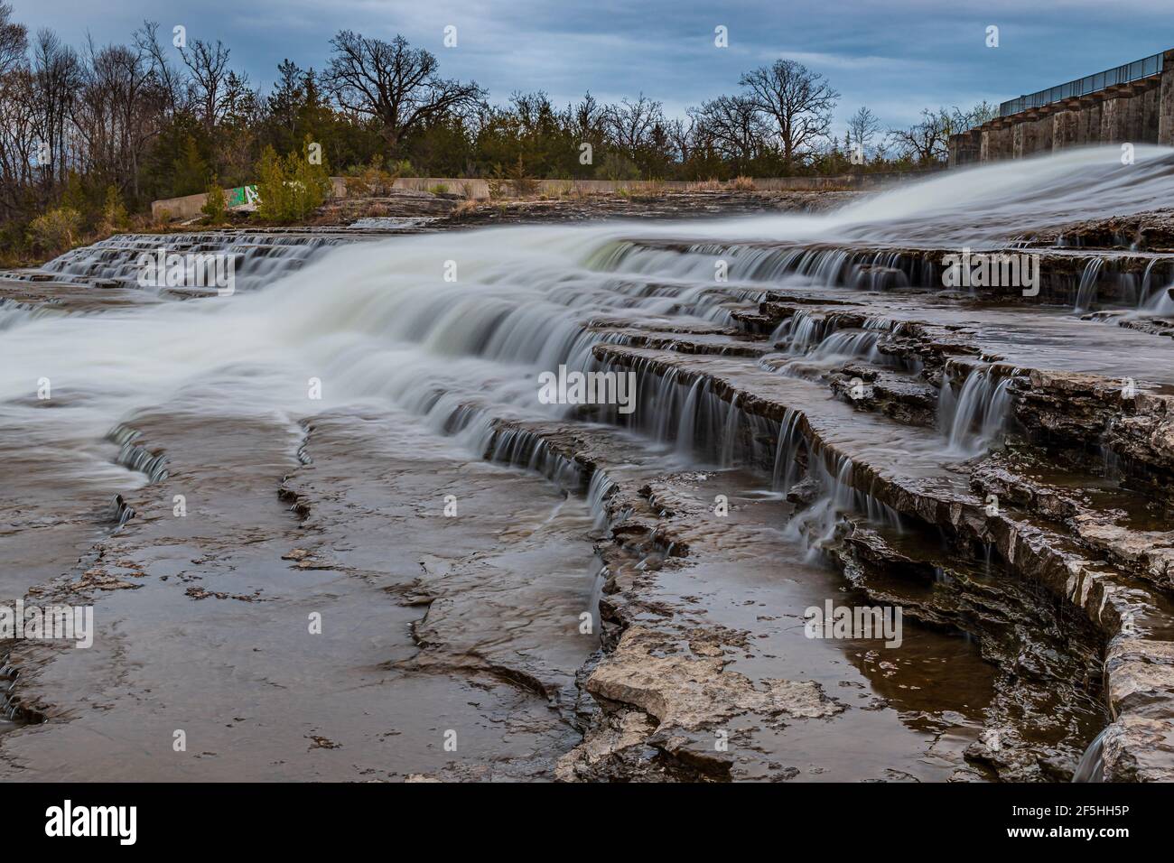 Healey Falls Havelock Ontario Canada Stock Photo - Alamy