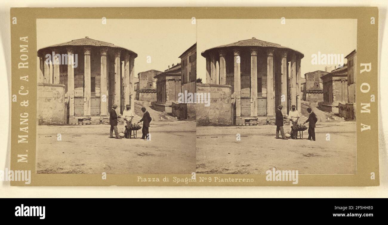 Tempio di Vesta. Michele Mang & Company Stock Photo - Alamy