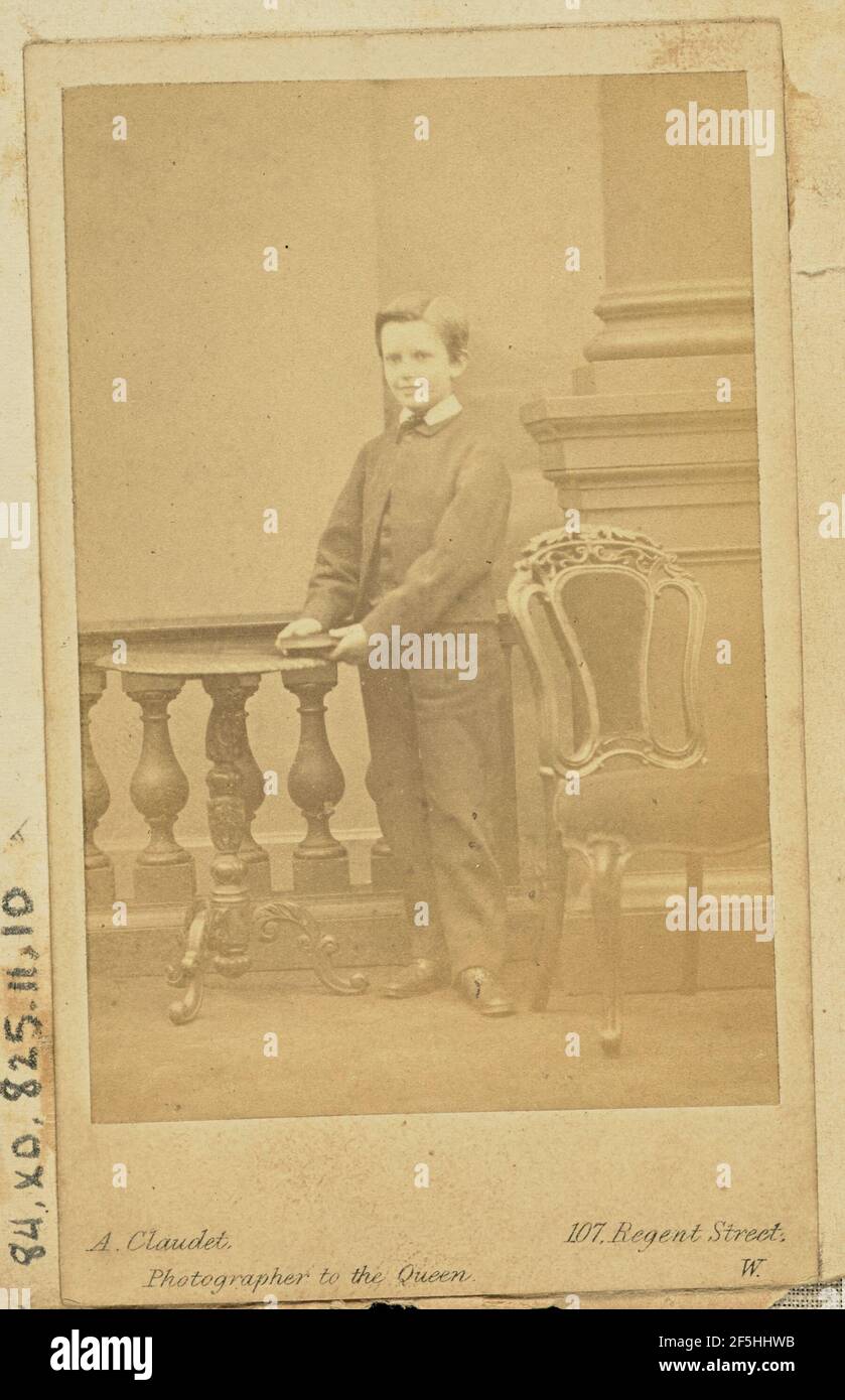 Portrait of a young boy. Antoine Claudet (French, 1797 - 1867 Stock ...