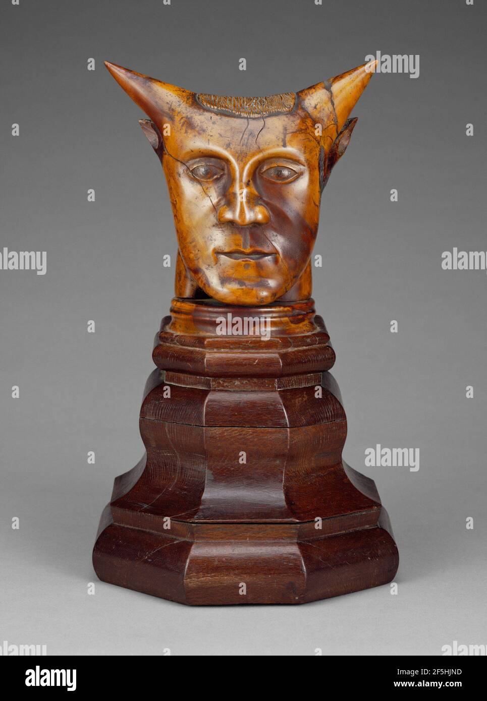 Human figure with horns hi-res stock photography and images - Alamy