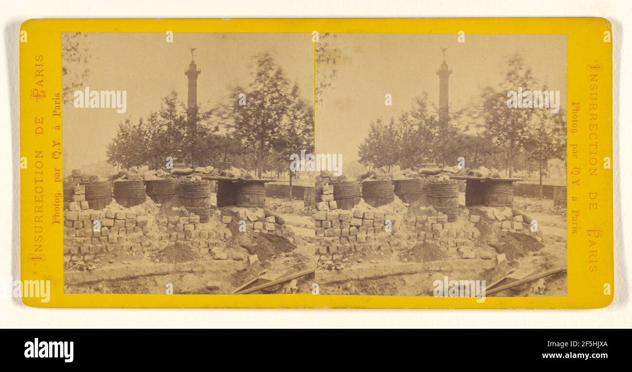 Paris commune 1871 barricade de hi-res stock photography and images - Alamy