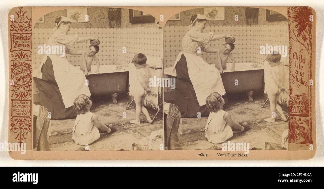 Your Turn Next.. Unknown maker, American Stock Photo - Alamy