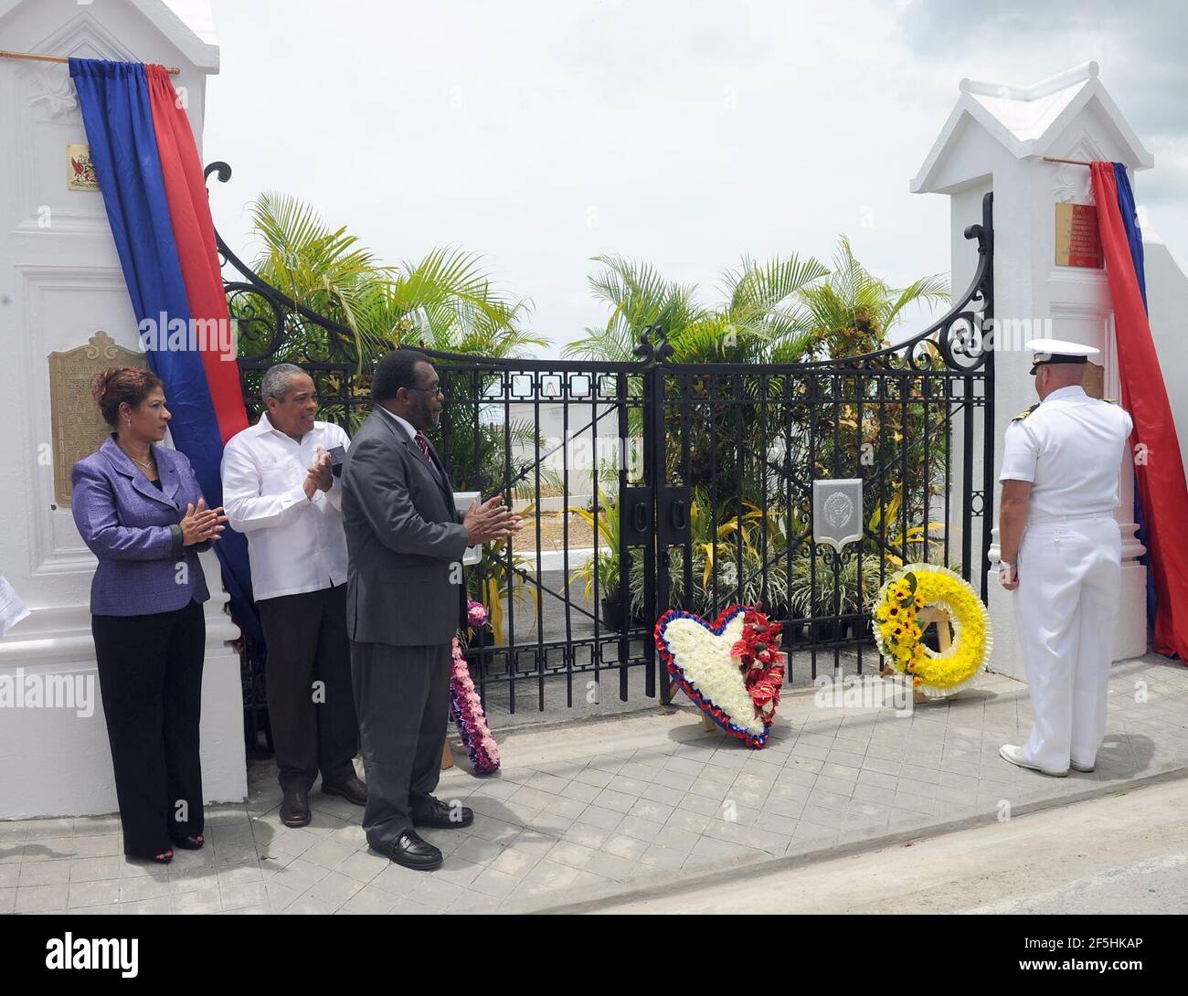 Rededication ceremony 120404 Stock Photo - Alamy