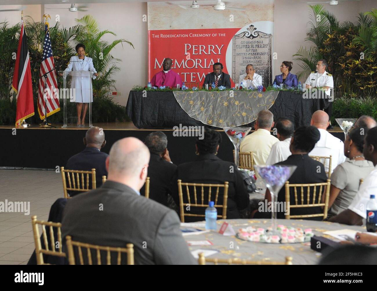 Rededication ceremony 120404 Stock Photo - Alamy