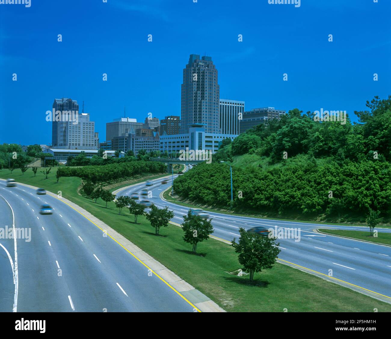 2003 HISTORICAL DOWNTOWN SKYLINE RALEIGH NORTH CAROLINA USA Stock Photo ...