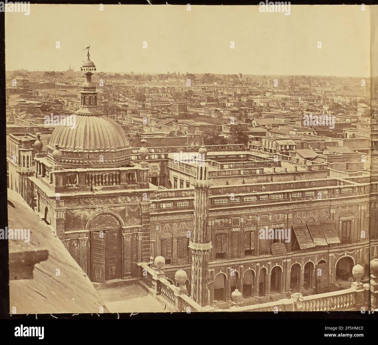 Panorama of Lucknow: View of Devastation Wrought by Lucknow Massacre ...