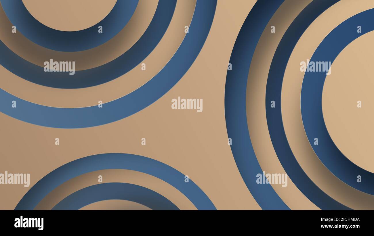 Abstract geometric circle pattern template that forming patterns with ...