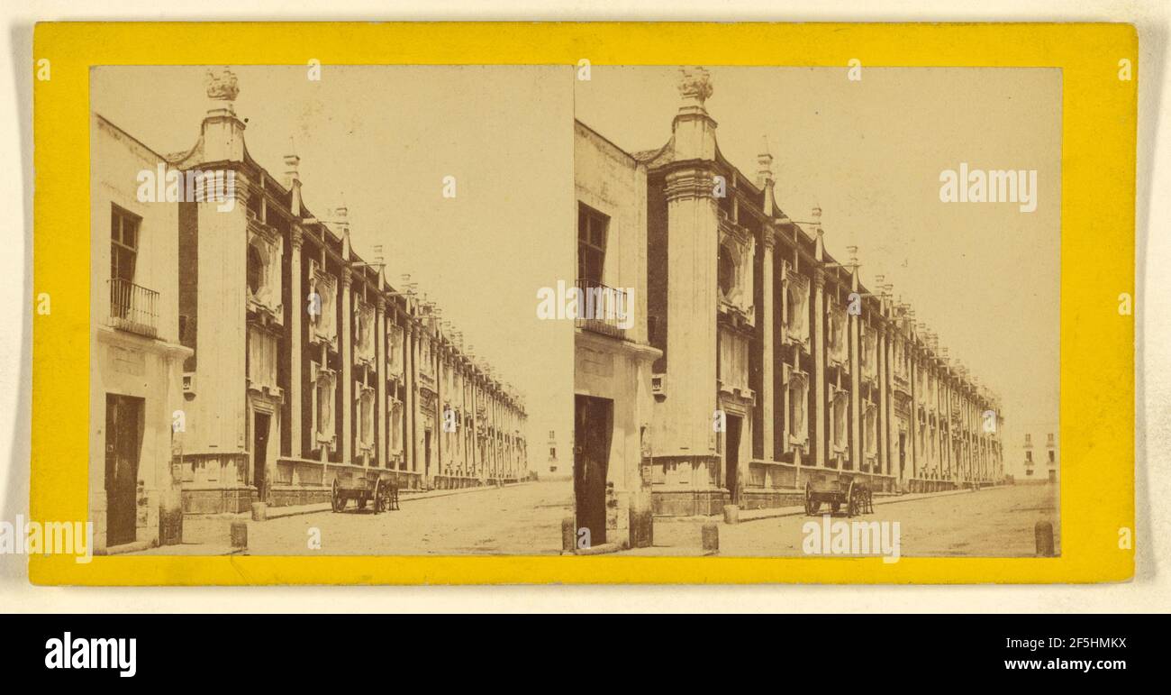 Church of Las Vizcainas. Julio Michaud (French, active Mexico City ...