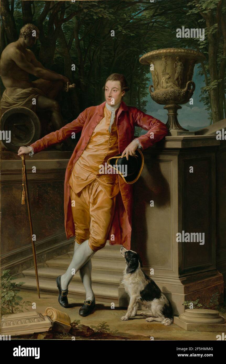 Portrait of John Talbot, later 1st Earl Talbot. Pompeo Batoni (Italian ...