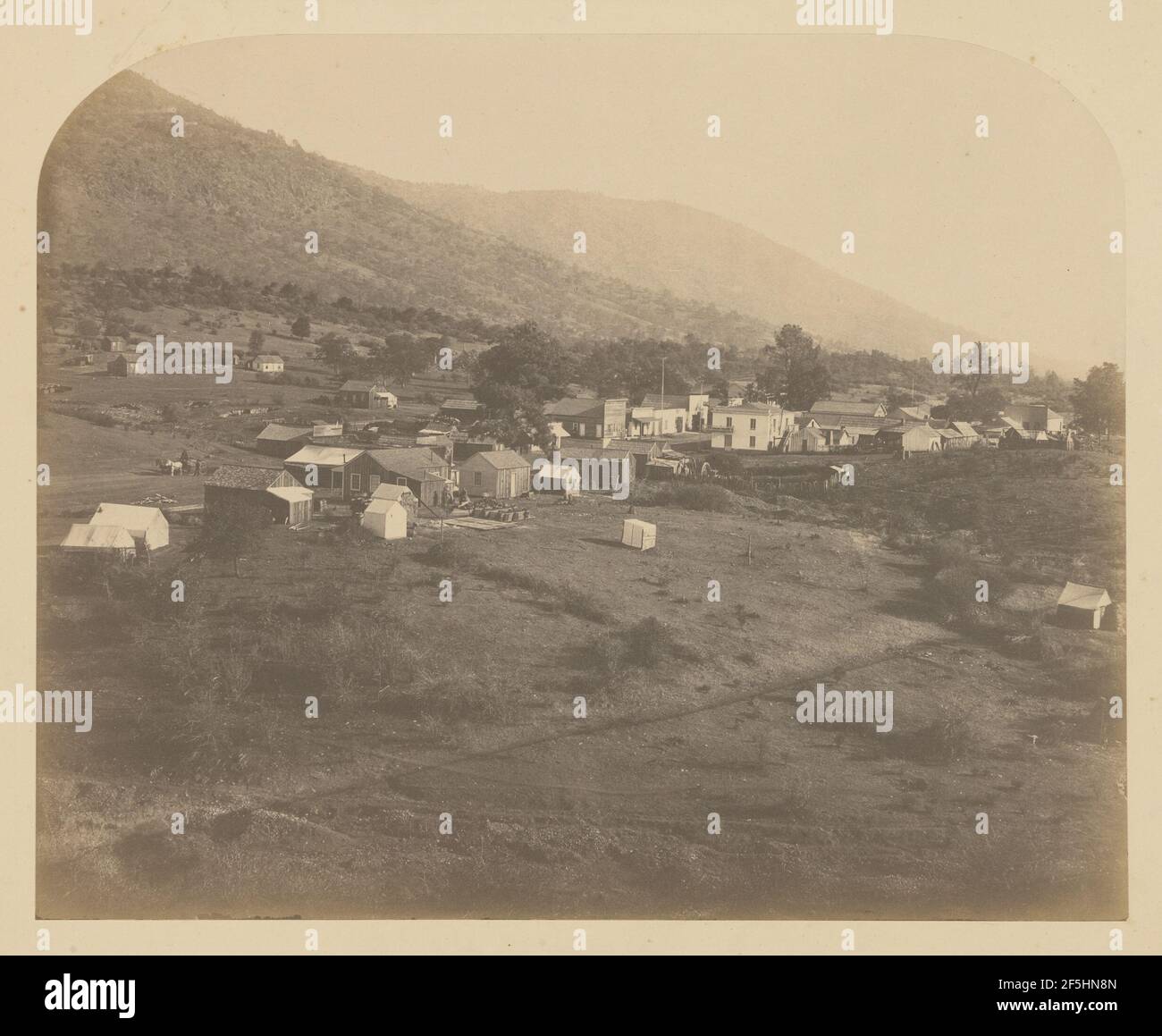Bear Valley - East. Carleton Watkins (American, 1829 - 1916 Stock Photo ...
