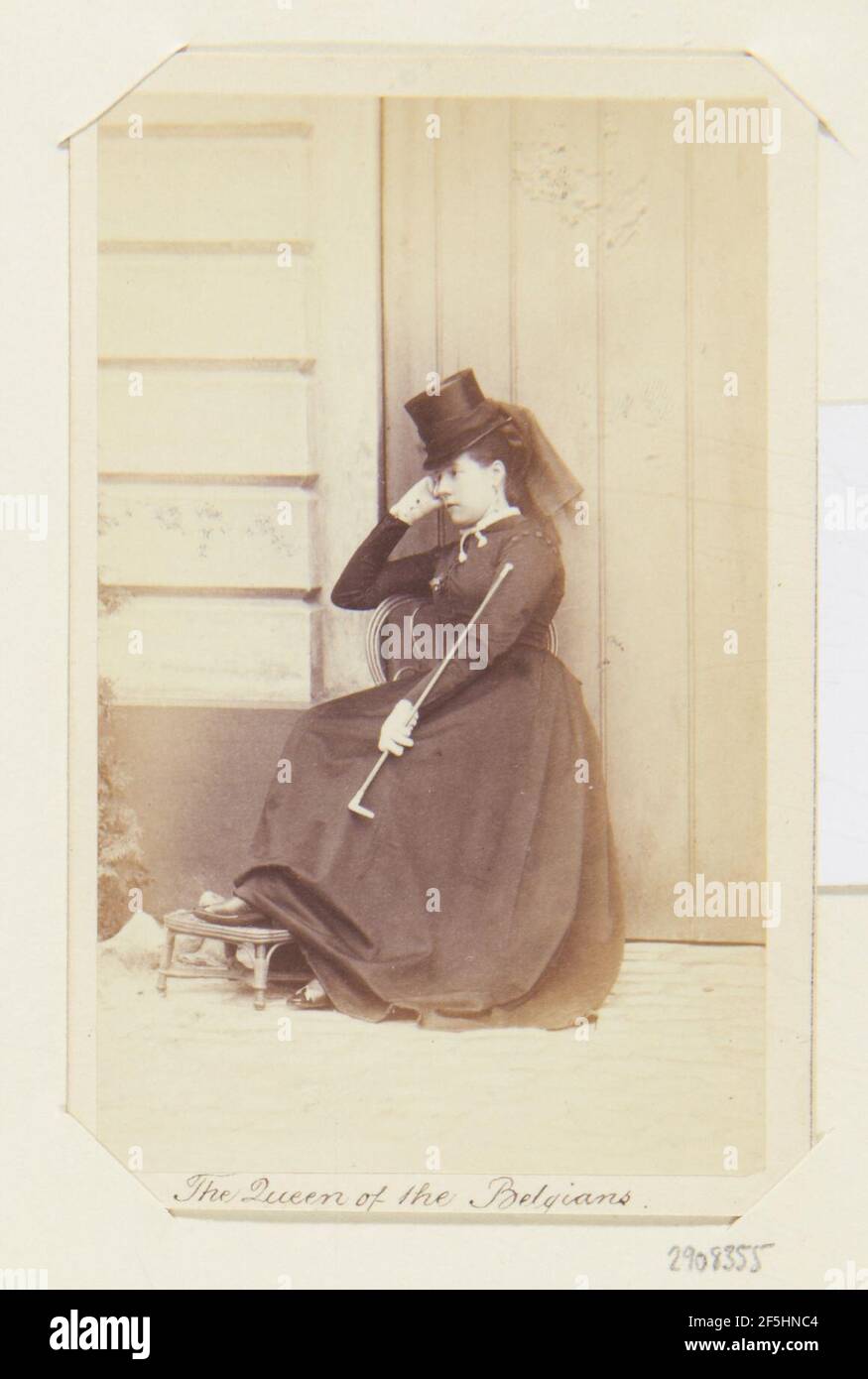 Queen Maria Henriette of the Belgians Stock Photo - Alamy