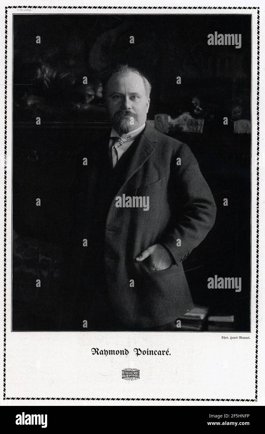 Raymond poincare 1914 hi-res stock photography and images - Alamy