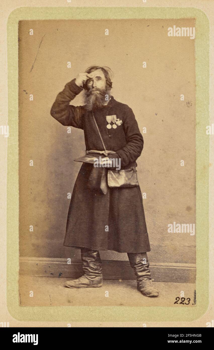 Man posing with medals on his chest. William Carrick (Scottish, 1827 ...